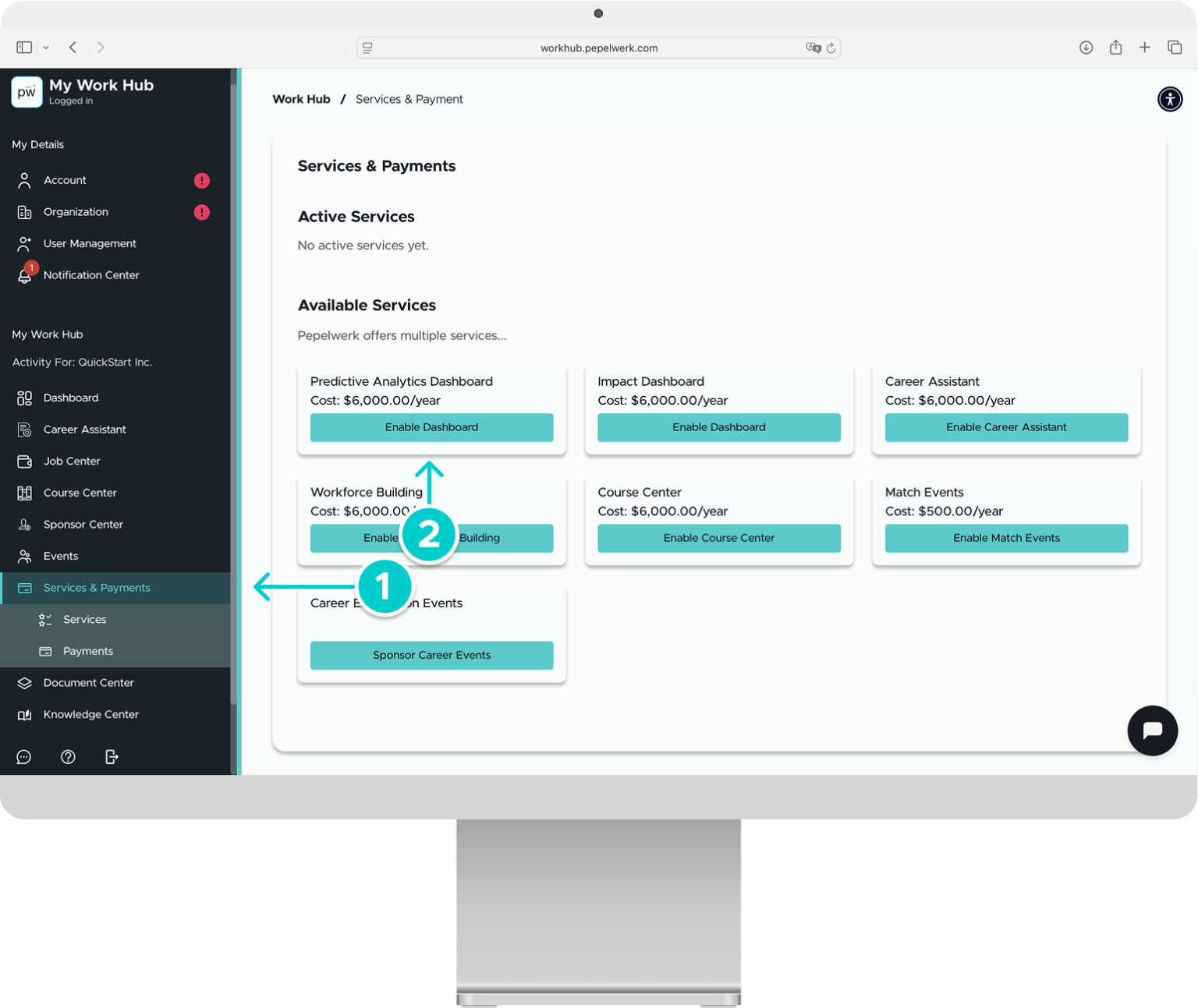 How to Enable the Predictive Analytics Dashboard in Work Hub – pepelwerk
